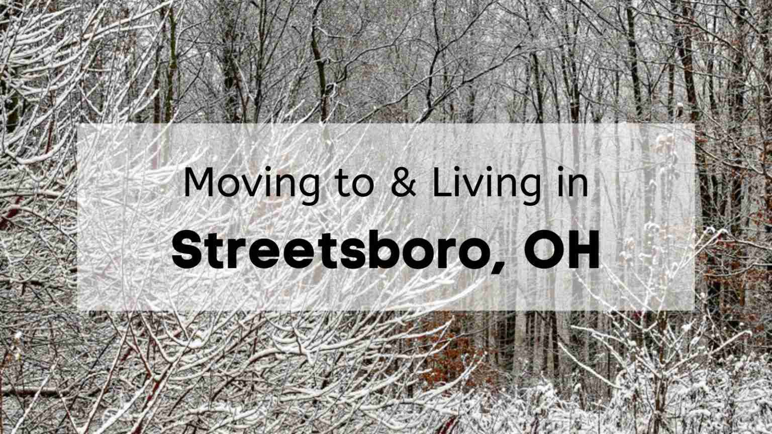 What it’s Like Living in Streetsboro OH 🏡🌳 | COMPLETE Moving to ...